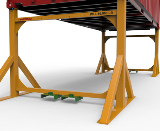 Heavy-Duty ISO Container Maintenance Stand | Tandemloc
